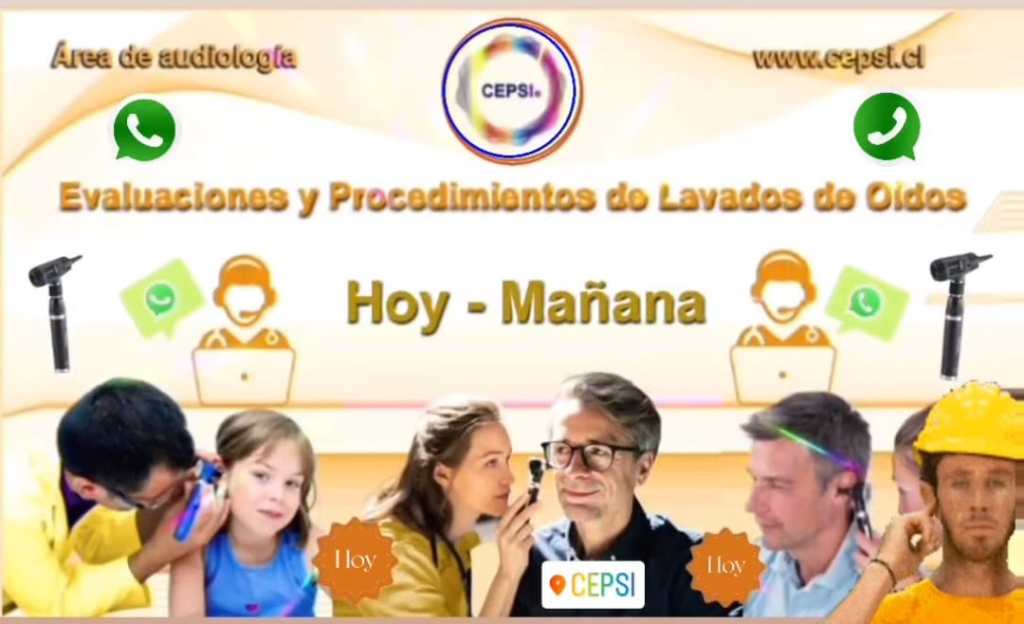 Área de lavados de Oídos – CEPSI ® Centro Público de Salud Integral
