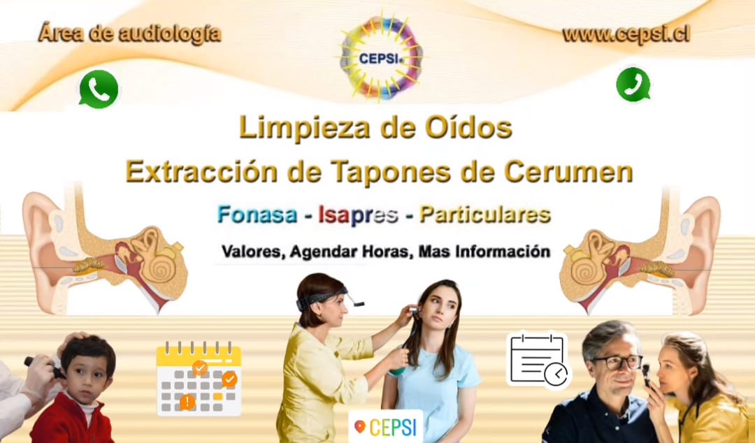 Área de lavados de Oídos – CEPSI ® Centro Público de Salud Integral