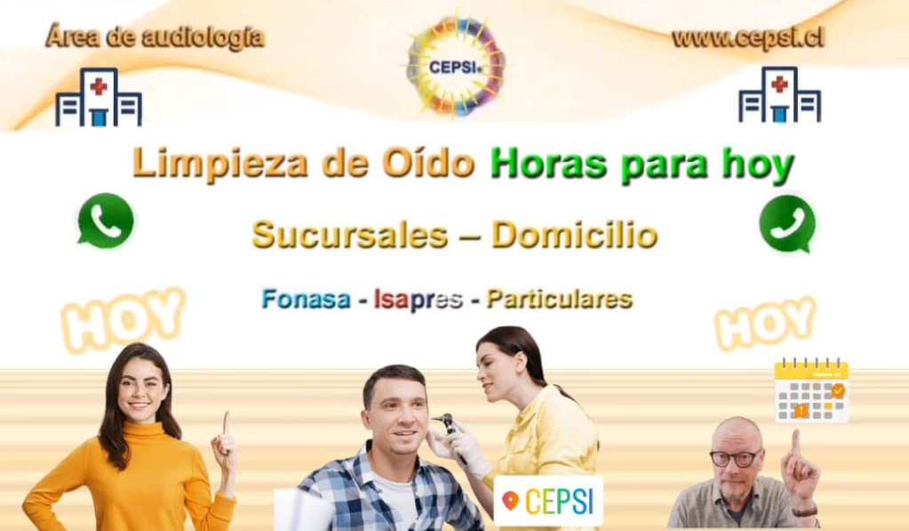 Área de lavados de Oídos – CEPSI ® Centro Público de Salud Integral
