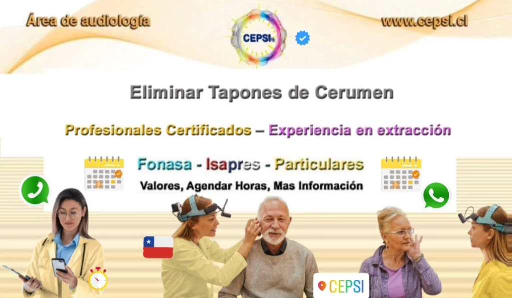 Área de lavados de Oídos – CEPSI ® Centro Público de Salud Integral