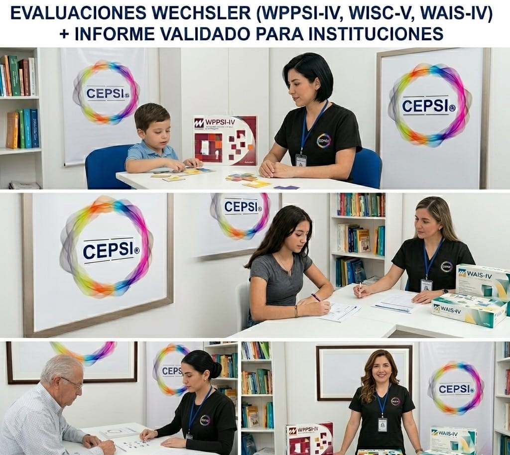 Test WPPSI – CEPSI ® Centro Público de Salud Integral
